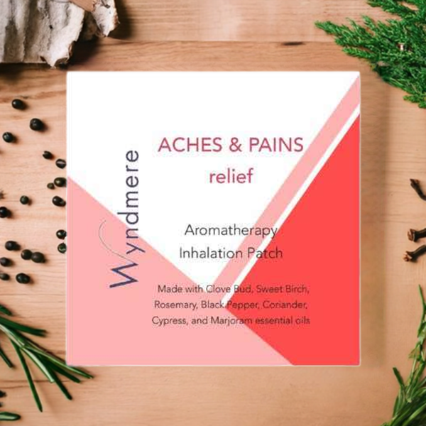 Aches & Pains Aromatherapy Inhalation Patch - Wyndmere Naturals